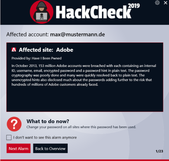 HackCheck - Download